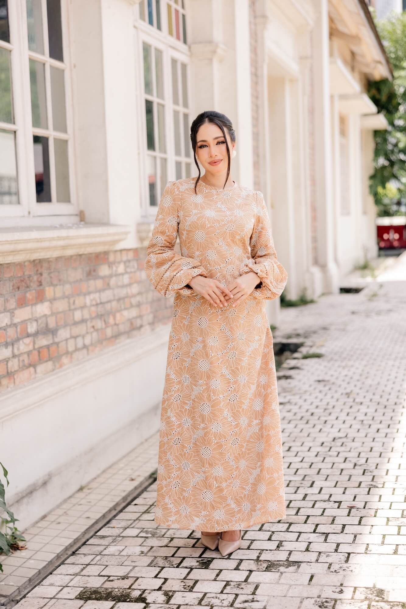 Nyla Dress - Brown - True Colors