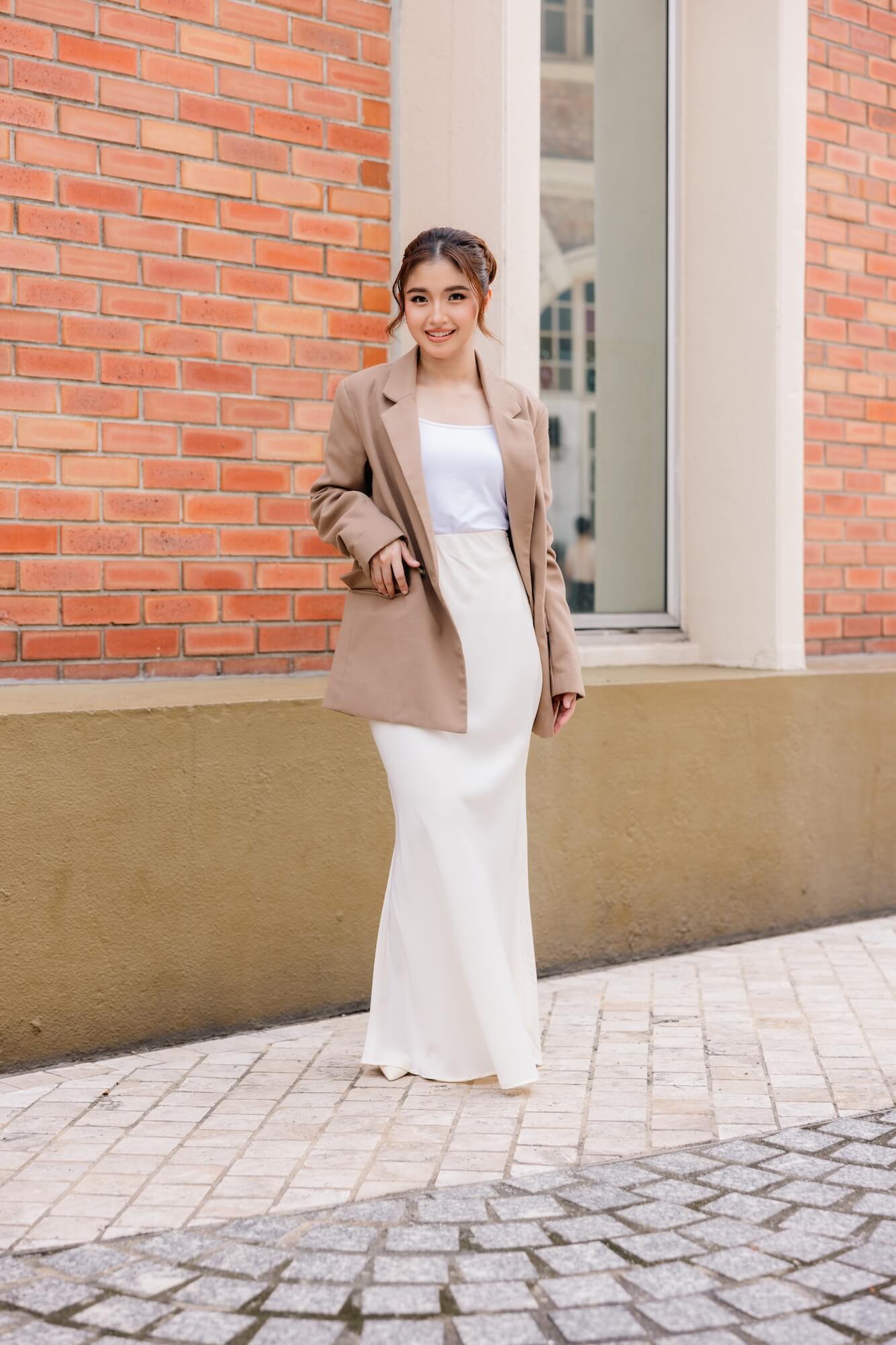 Leny Skirt - Cream - True Colors