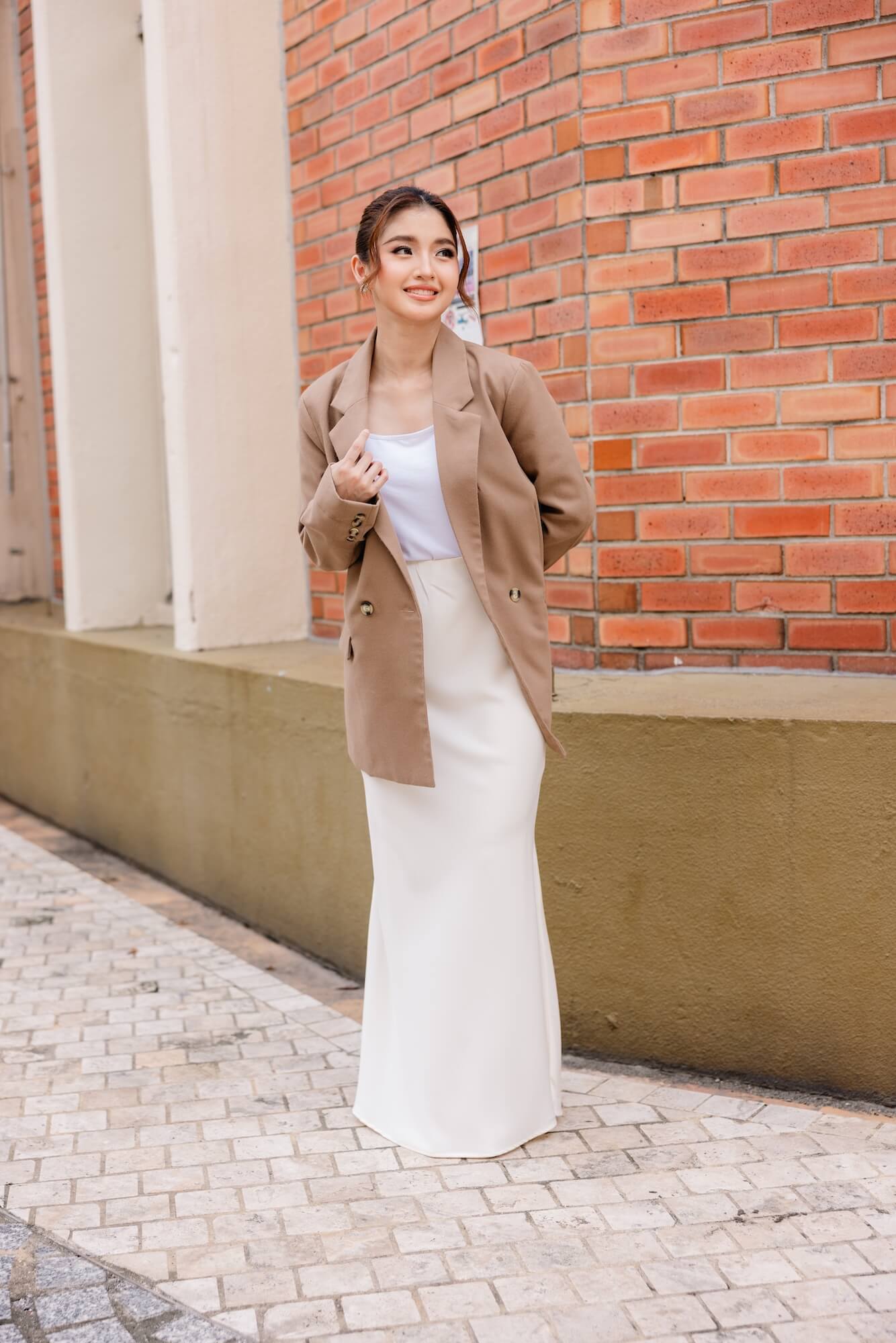 Leny Skirt - Cream - True Colors