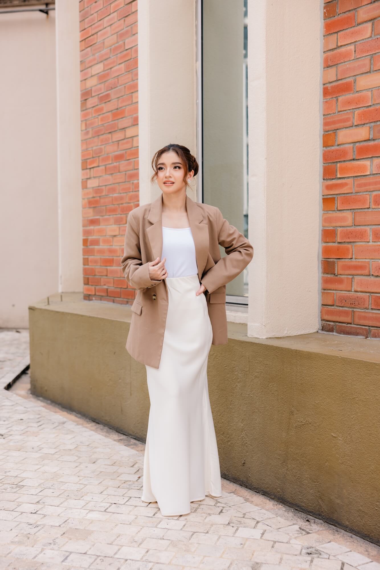 Leny Skirt - Cream - True Colors