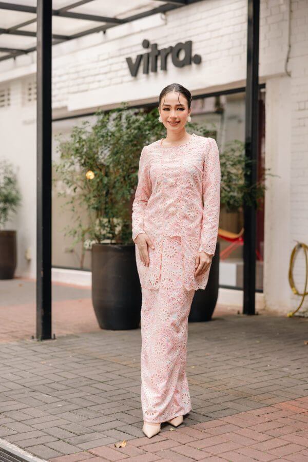 Lutfia Kurung - Dusty Peach - True Colors