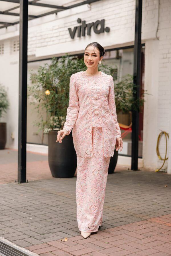 Lutfia Kurung - Dusty Peach - True Colors
