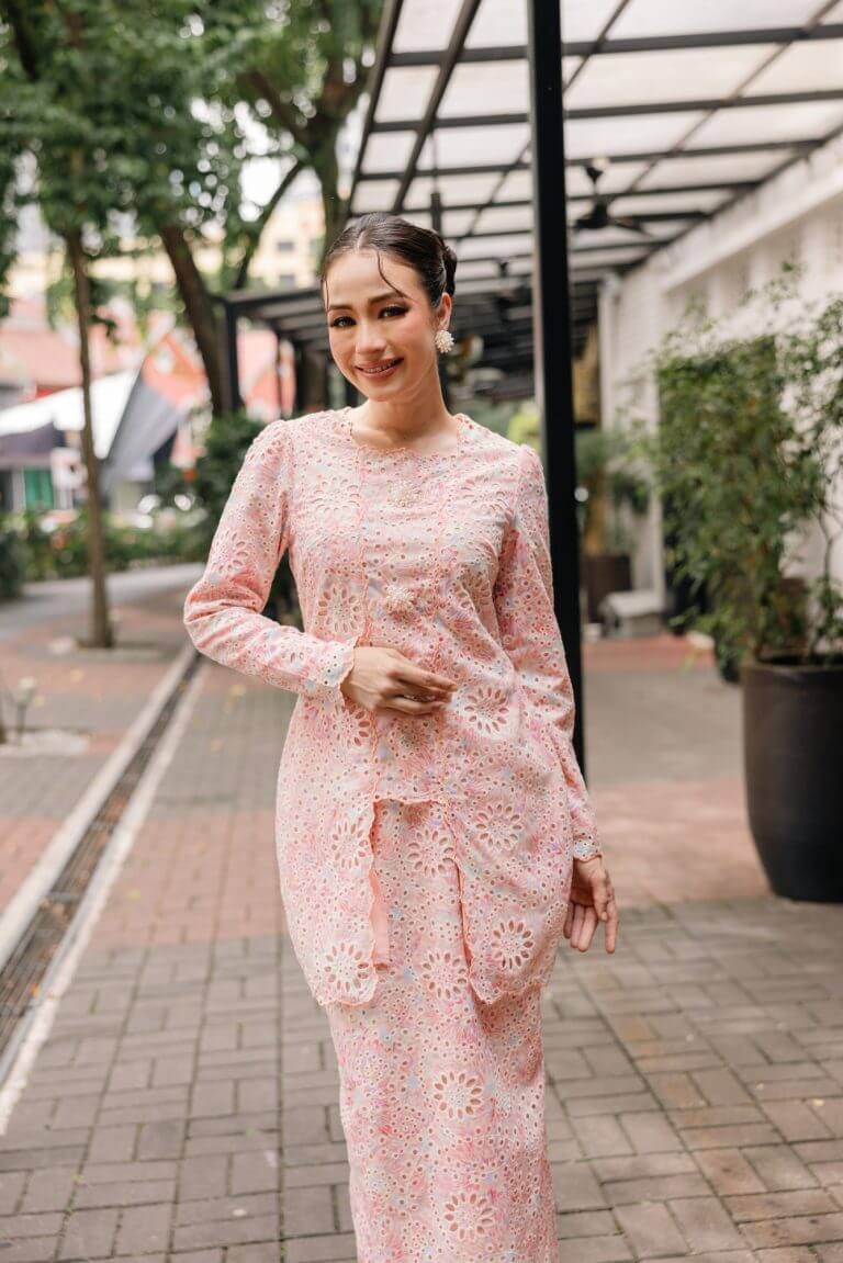 Lutfia Kurung - Dusty Peach - True Colors